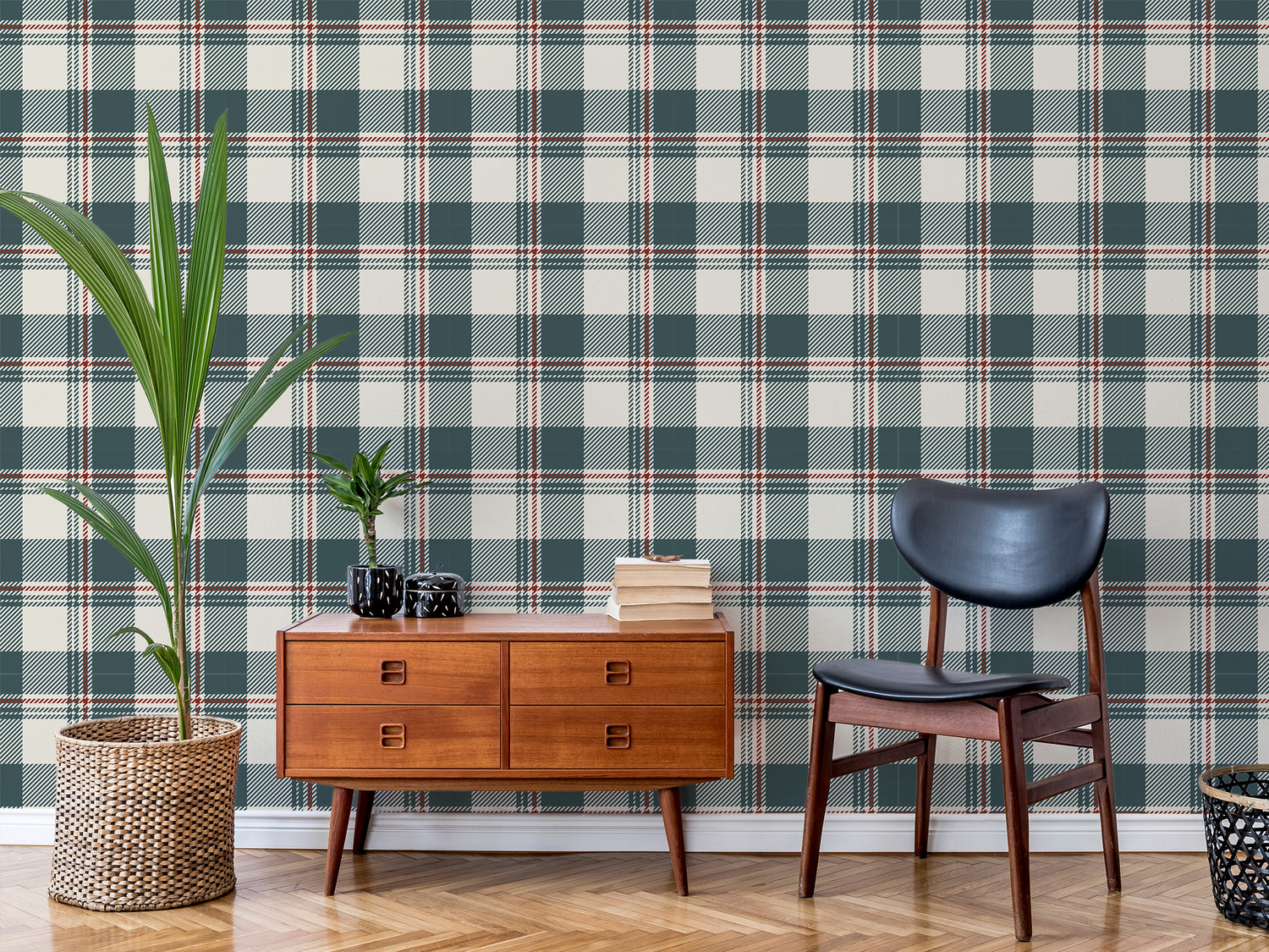 Fabric Effect Wallpaper | Peel & Paper