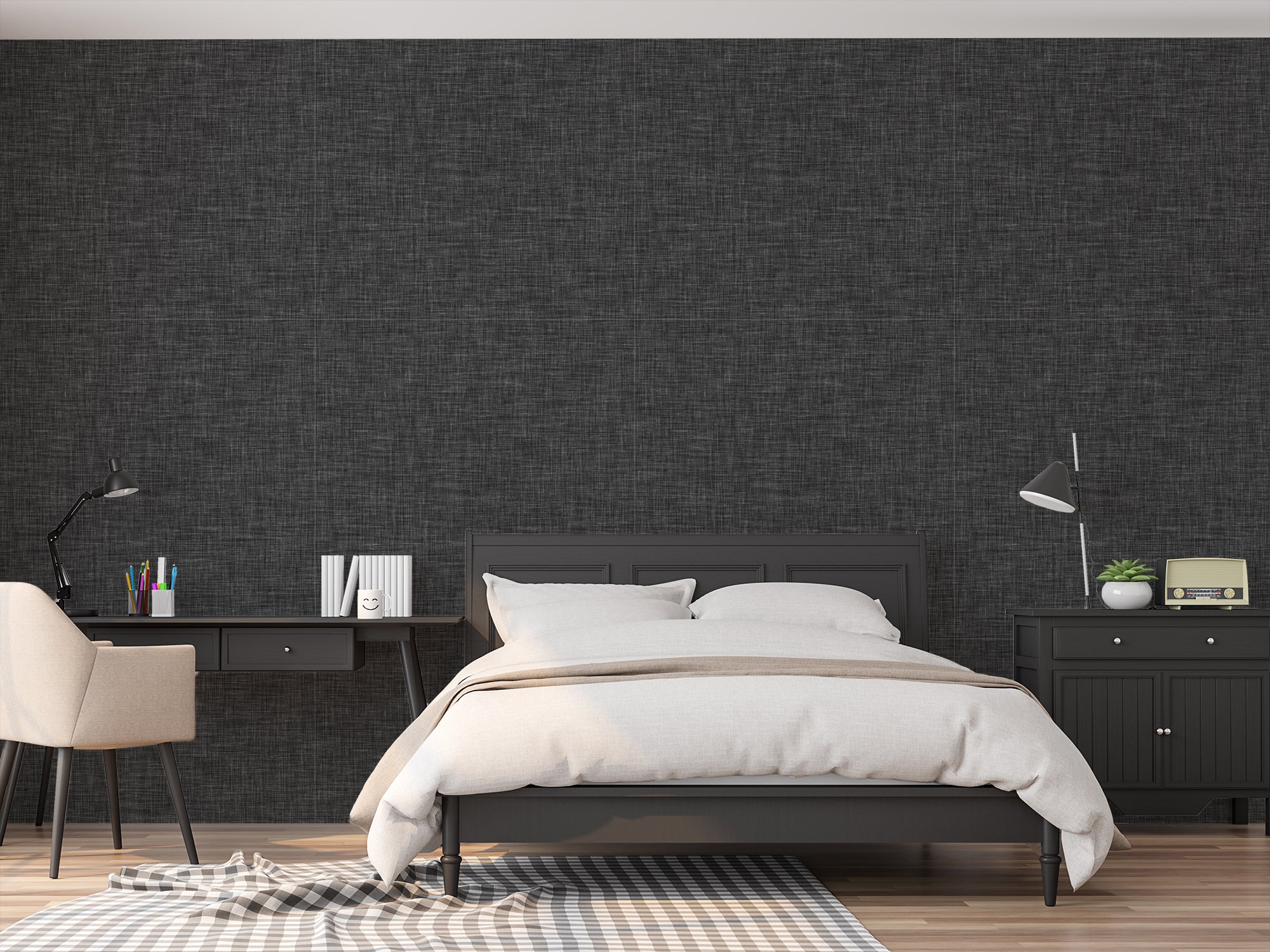 Black and grey wallpaper designs store